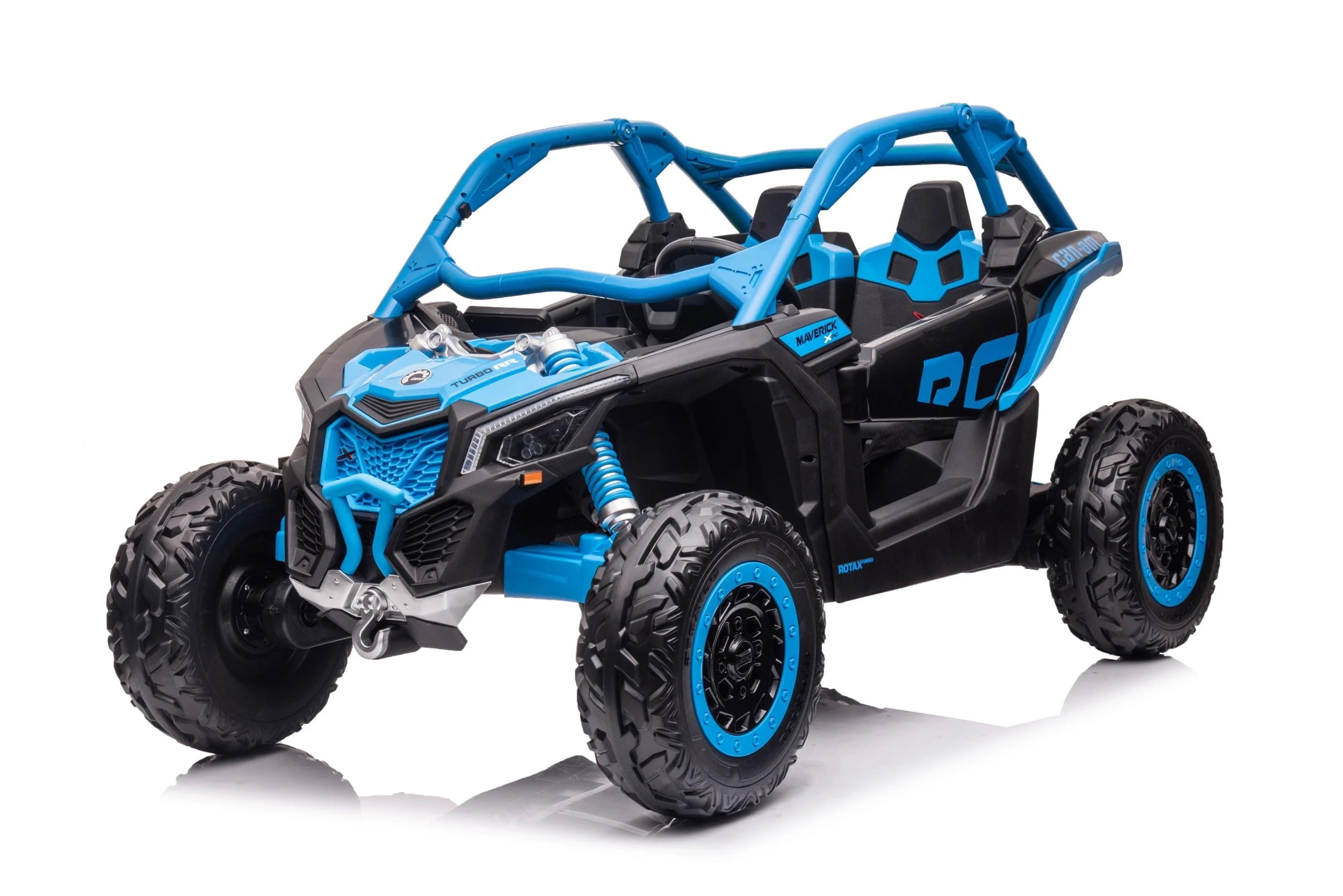 2x24V 4x4 Can Am Maverick 2 Seater Ride on UTV for Kids - Walmart.com