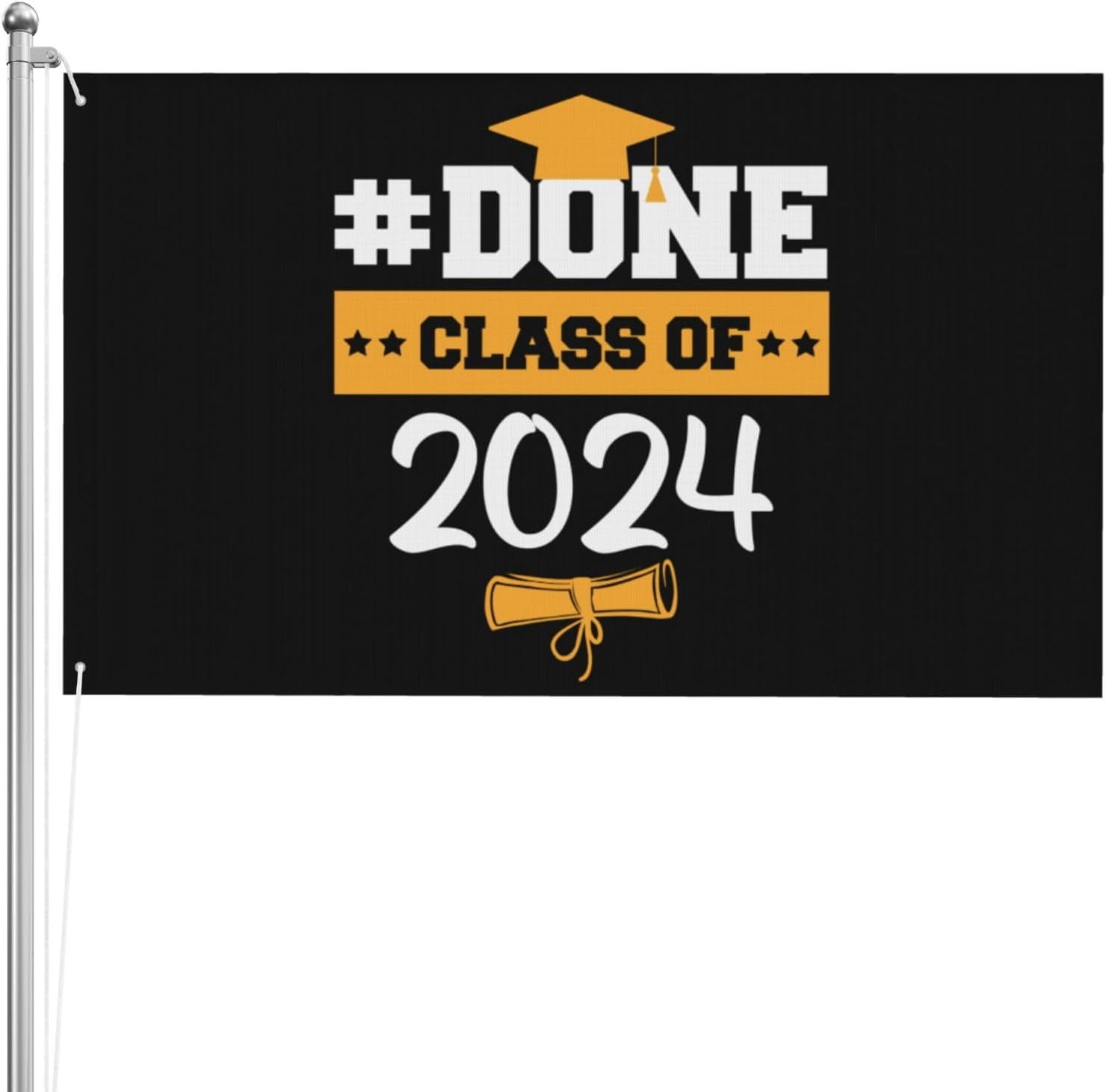 2x3 Class Of 2024 Graduation Flag Double Sided Congrats Grad Flag ...