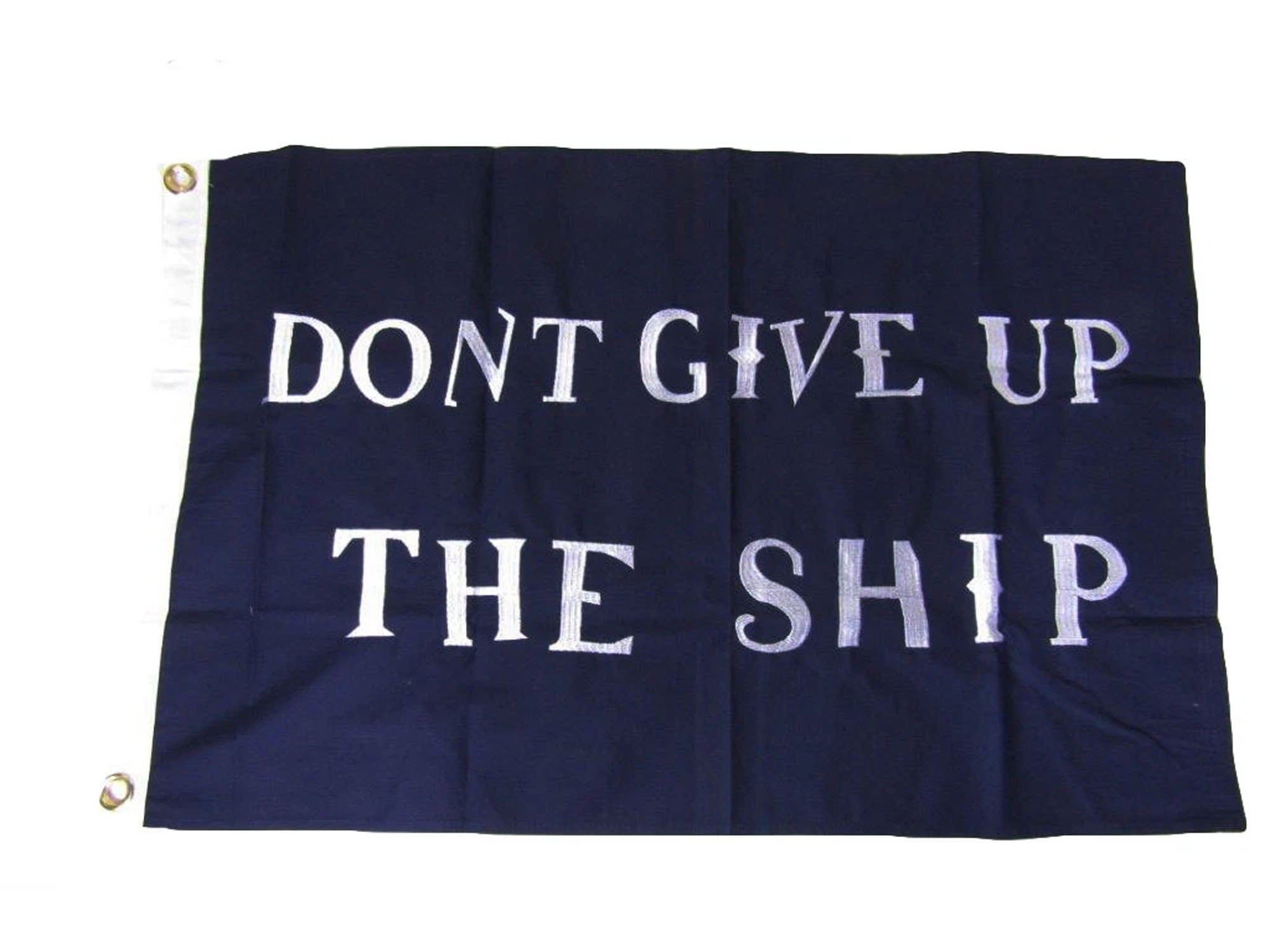 2x3 Embroidered Commodore Perry Ship #2 Sewn 100% Cotton Flag 2'x3' 2 ...