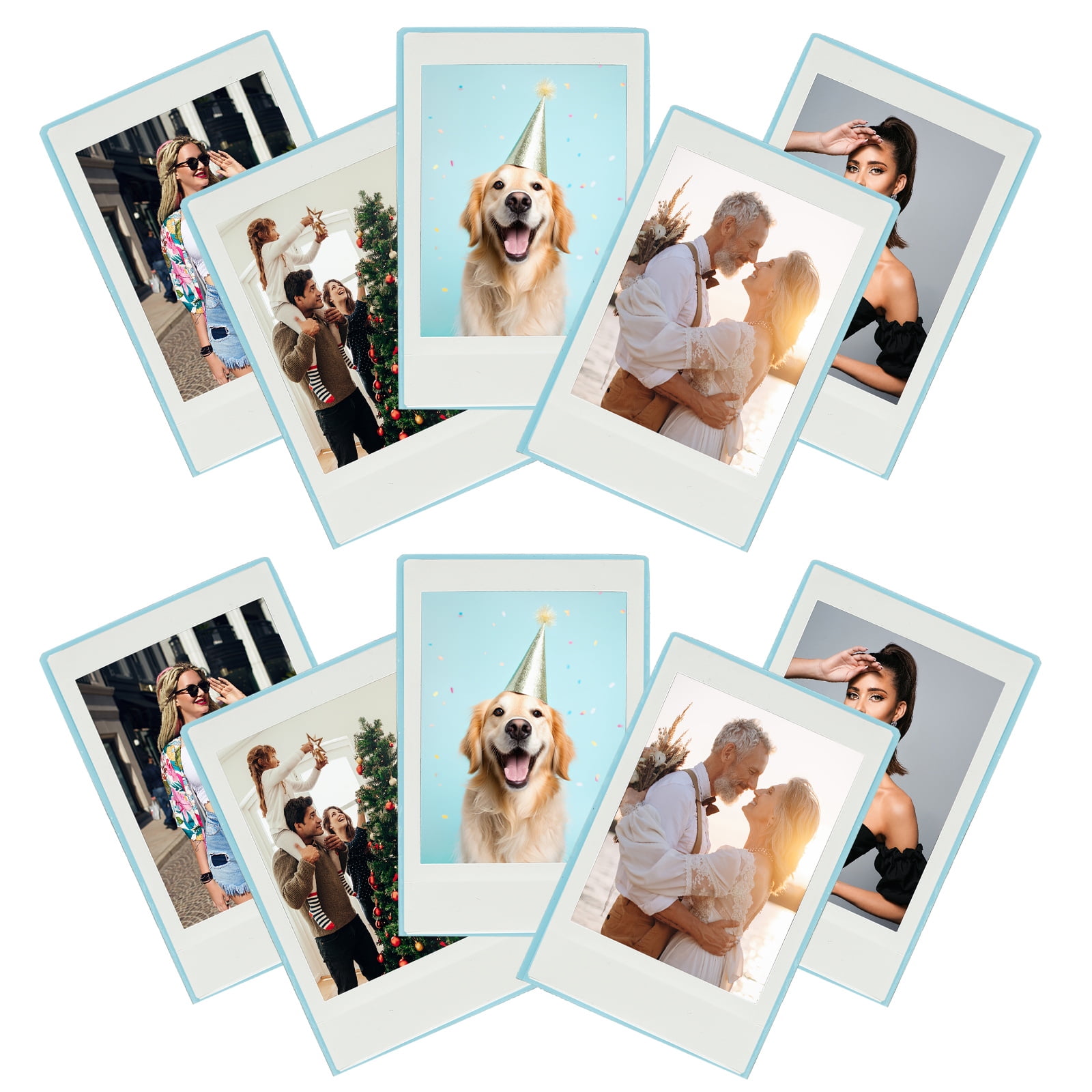 Uxcell Fridge Magnetic Frame, Mini Picture Frames Photo Frame Instant ...