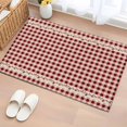2x3 Ft Entryway Area Rug, Country Star Plaid Kitchen Rug Runner ...