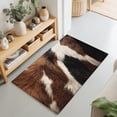 2x3 Ft Entryway Area Rug, Cow Prints Farmhouse Kitchen Rug Runner ...