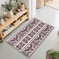 2x3 Ft Entryway Area Rug, Eagle Boho Kitchen Rug Runner Washable Floor ...