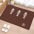 2x3 Ft Entryway Area Rug, Japanese Fish Kitchen Rug Runner Washable ...