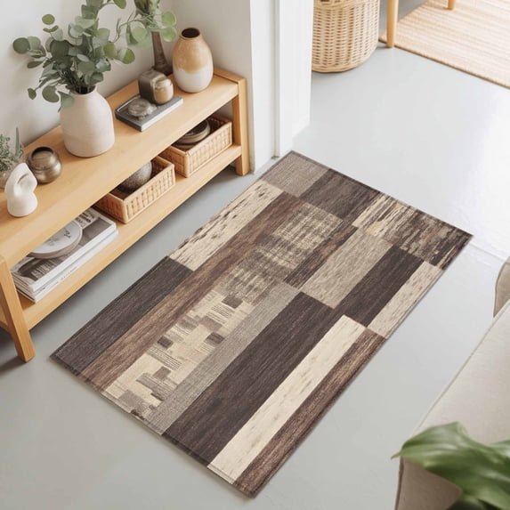 2x3 Ft Entryway Area Rug, Vintage Country Kitchen Rug Runner Washable ...