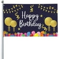 2x3 Ft Happy Birthday Banner Flag Happy Birthday Yard Sign Birthday ...