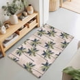 2x3 Palm Tree Small Area Rug for Entryway, Washable Non Slip Low Pile ...
