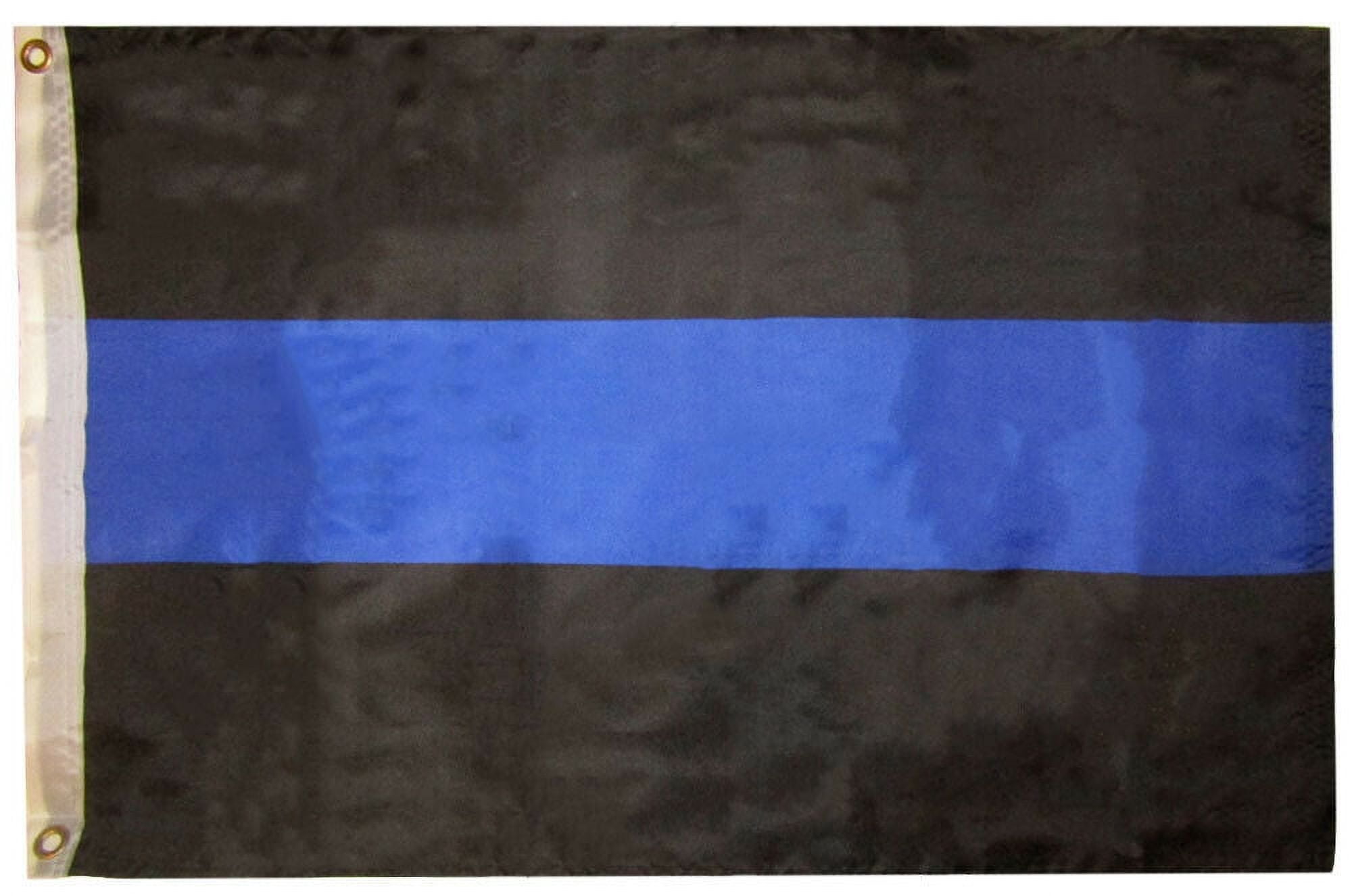 2x3 Police Thin Blue Line Memorial Law Enforcement 2'x3' Premium ...