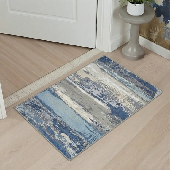 2x3 Rug Kitchen Rugs Non Slip Backing, Low Pile Indoor Door Mat ...
