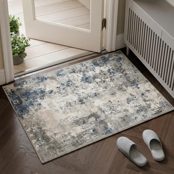 2x3 Rugs for Entryway Entrance Kitchen Bathroom, Machine Washable Rug ...