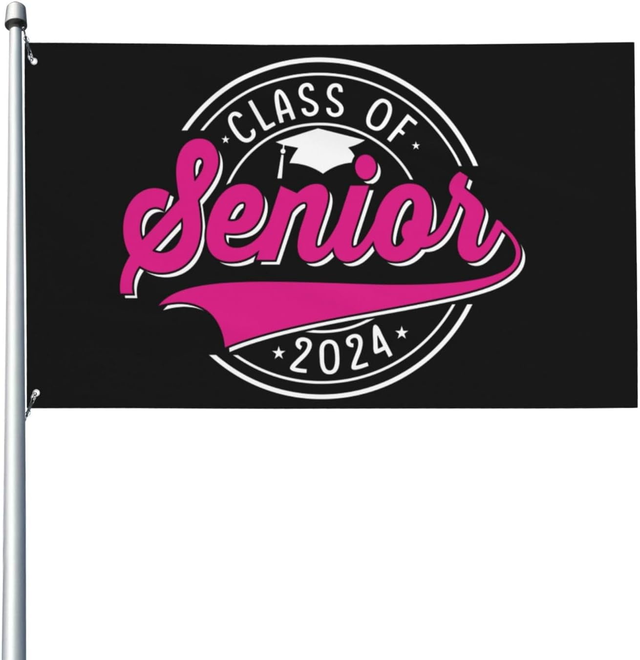 2x3 Senior Grad Flag – Class of 2024 Graduation Banner Sign, Party ...
