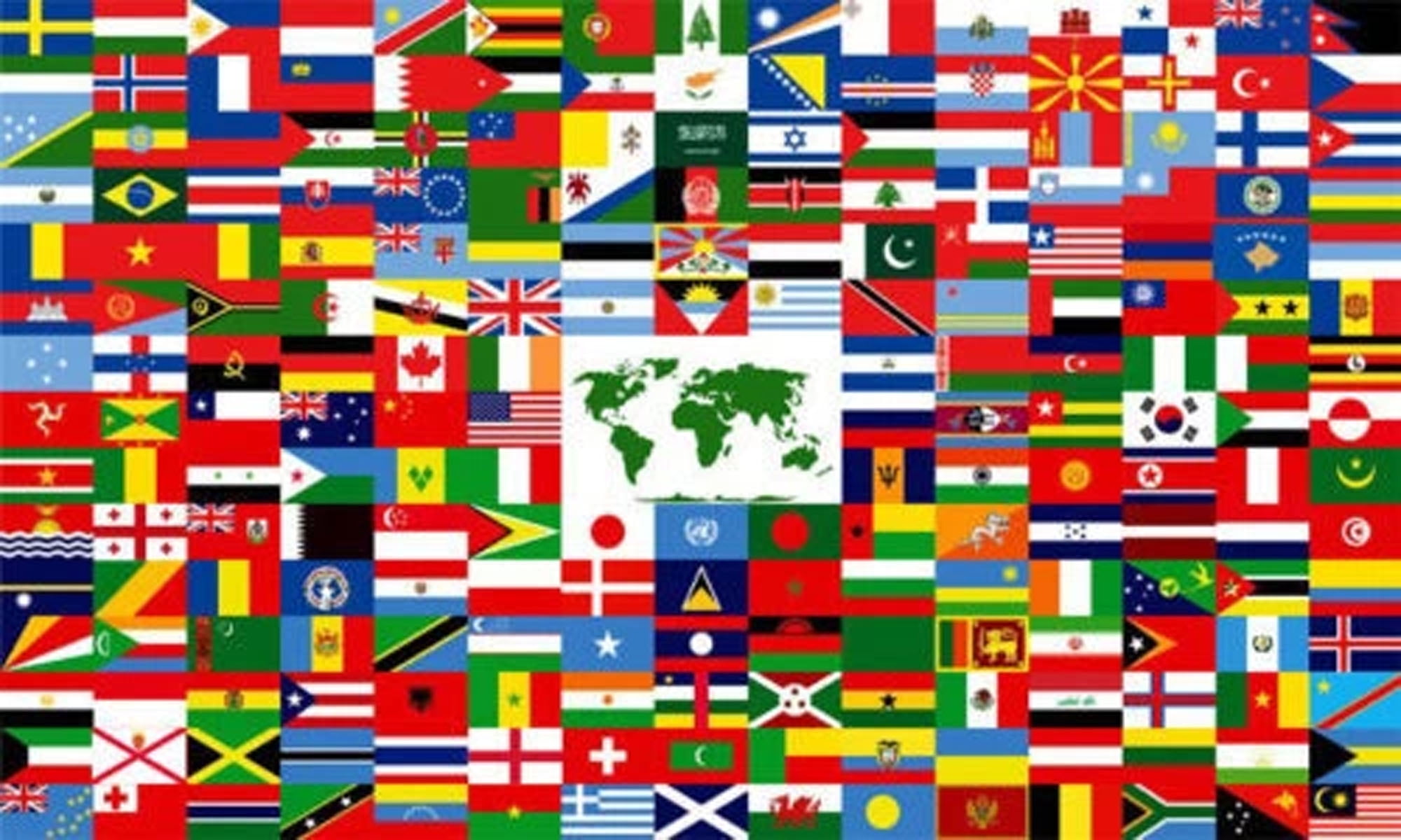 2x3 United Nations Member Set 2x3' Flags International 193 UN Countries ...