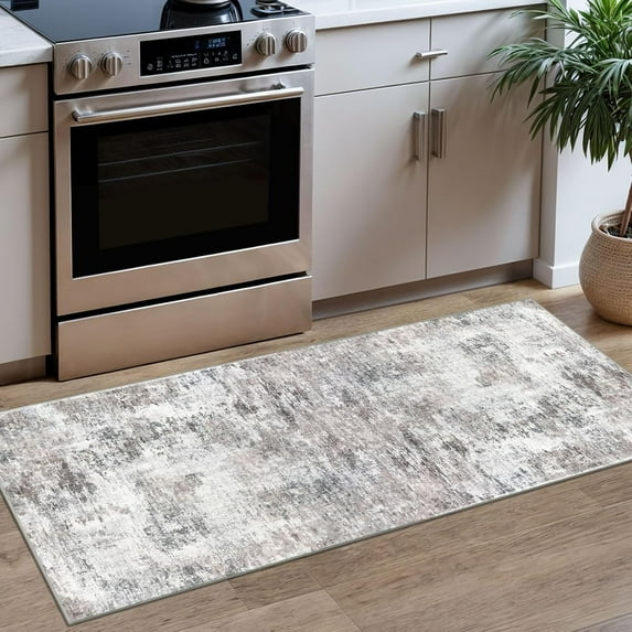 2x3 Washable Abstract Area Rug - Soft Non-Slip Indoor Door Mat for ...