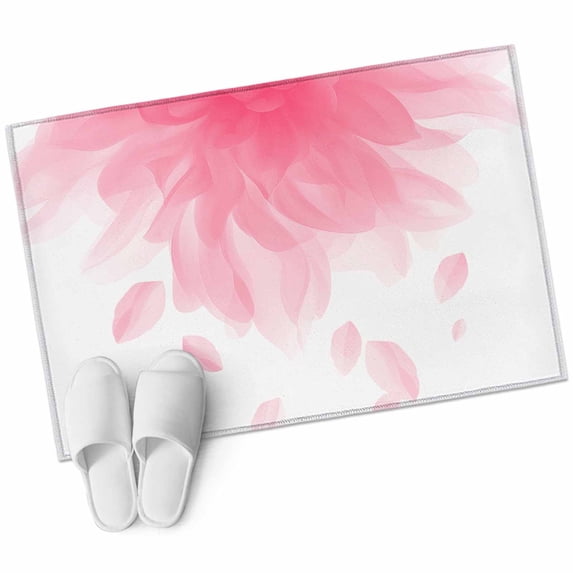 2x3 Washable Area Rugs,Abstract Minimalist Flower Art Non-Slip Soft Rug ...