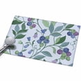 2x3 Washable Area Rugs,Blueberries Bell Flowers Non-Slip Ultra Soft Rug ...