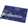 2x3 Washable Area Rugs,Independence Day America Firework Non-Slip Ultra ...