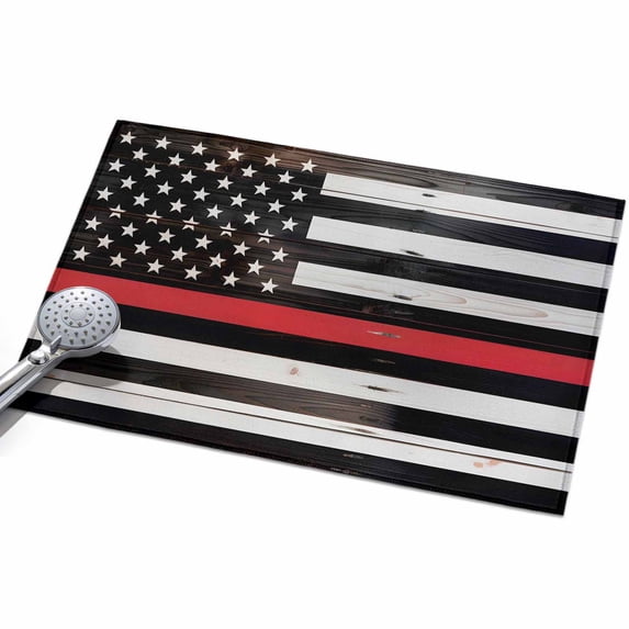 2x3 Washable Area Rugs,Independence Day American Flag Non-Slip Ultra ...
