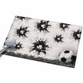 2x3 Washable Area Rugs,Retro Sport Football Grassland Non-Slip Ultra ...
