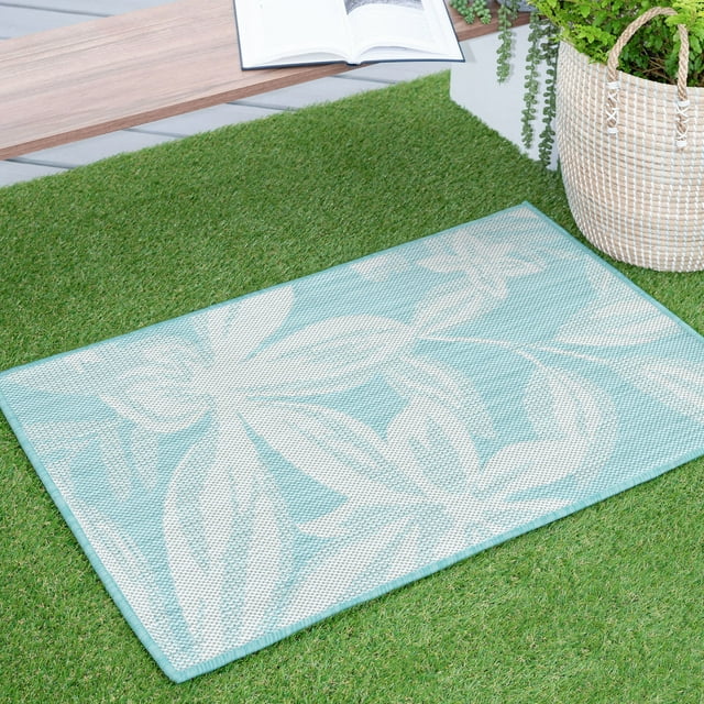 2x3 Water Resistant, Small Indoor Outdoor Rugs for Patios, Front Door ...