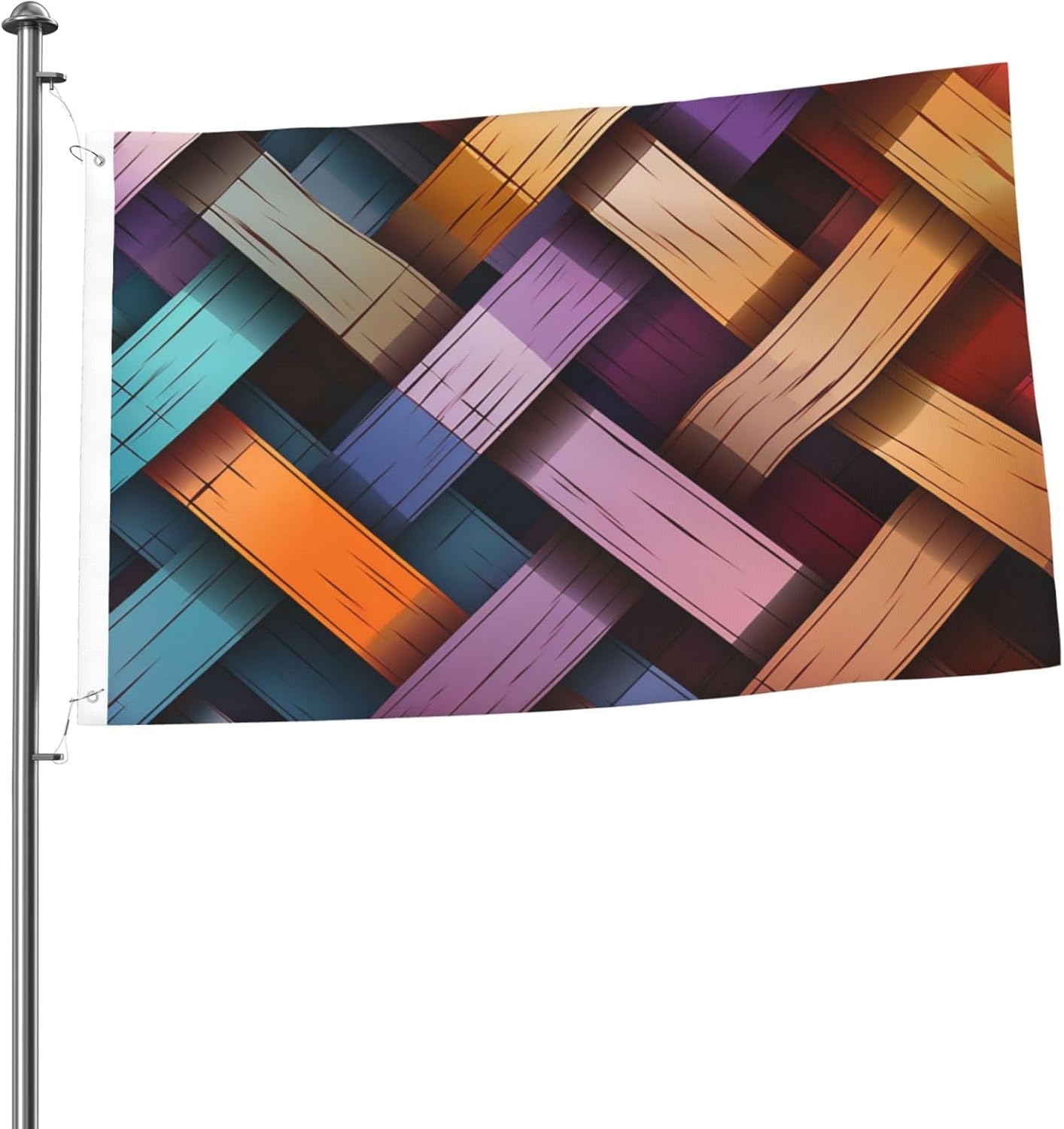 2x3 ft Flags Flag Outside Yard Flag Coloured Twill Lattice Funny Garden ...