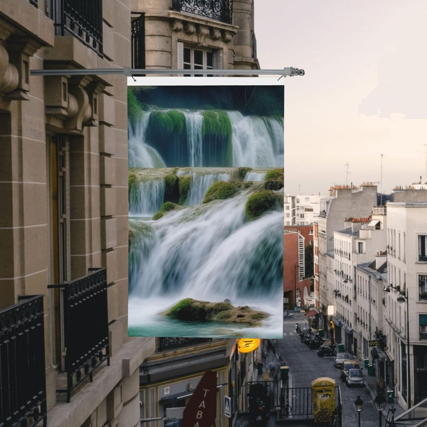 2x3 ft Flags for Outside Funny Banner Garden Flag Waterfall water ...