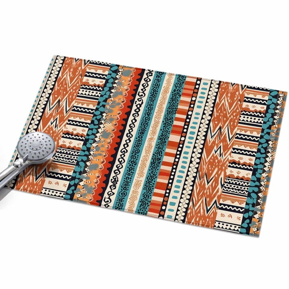 2x3ft Area Rug,Classical Bohemian Ethnic Stripe Washable Large Rugs ...