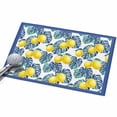 2x3ft Area Rug,Farmhouse Lemon Monstera Washable Large Rugs Soft Non ...