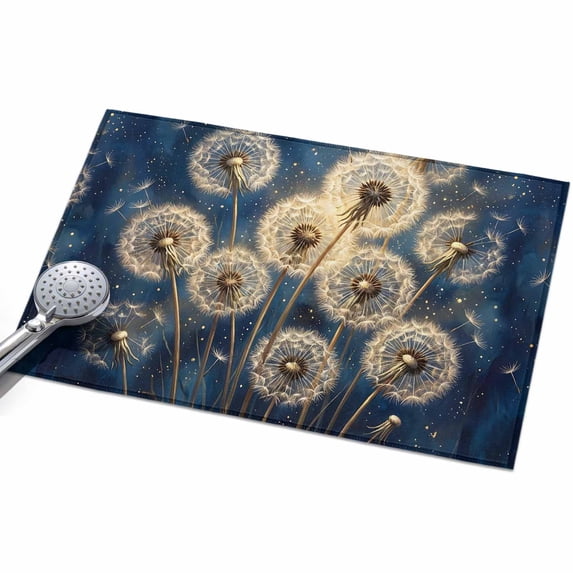 2x3ft Area Rug,Glowing Dandelion Seeds Washable Large Rugs Soft Non ...