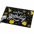 2x3ft Area Rug,Happy Birthday Cake Balloon Firework Washable Large Rugs ...