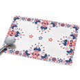 2x3ft Area Rug,Memorial Flag Day Blue and Red Star Large Rugs Soft Non ...