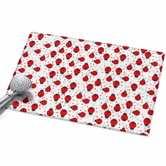 2x3ft Area Rug,Red Seven Star Ladybirds Washable Large Rugs Soft Non ...