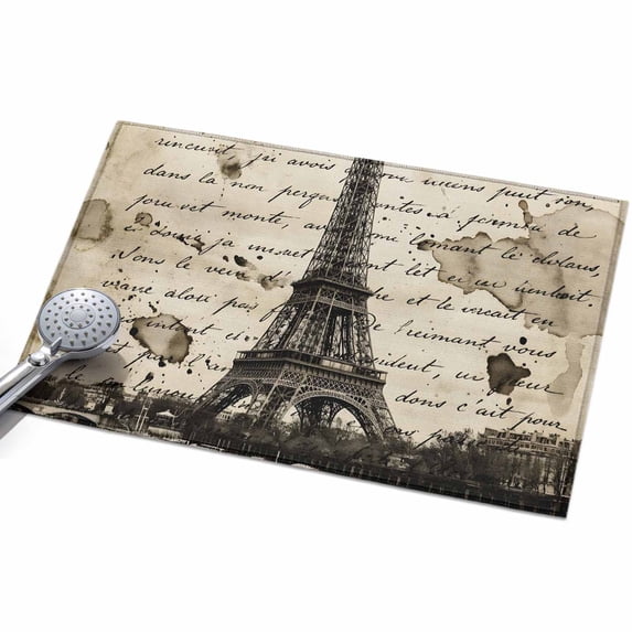 2x3ft Area Rug,Retro Landmark Icon on Beige Washable Large Rugs Soft ...