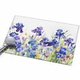 2x3ft Area Rug,Watercolor Garden Spring Flower Iris Washable Large Rugs ...
