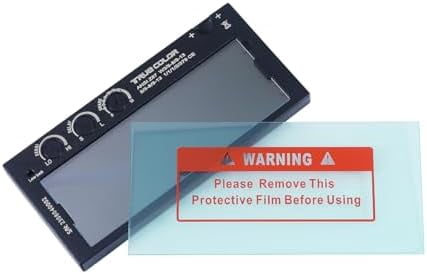 2x4 Auto Darkening Welding Lens True Color Technology,Variable Shade 5 ...