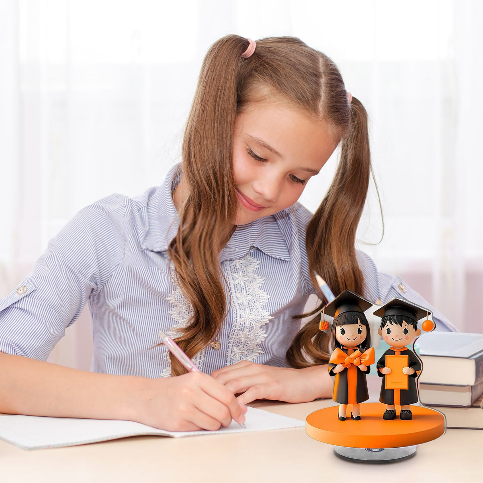 2x4 Inch Handmade Graduation Figurine 2025 Graduation Season Desktop ...