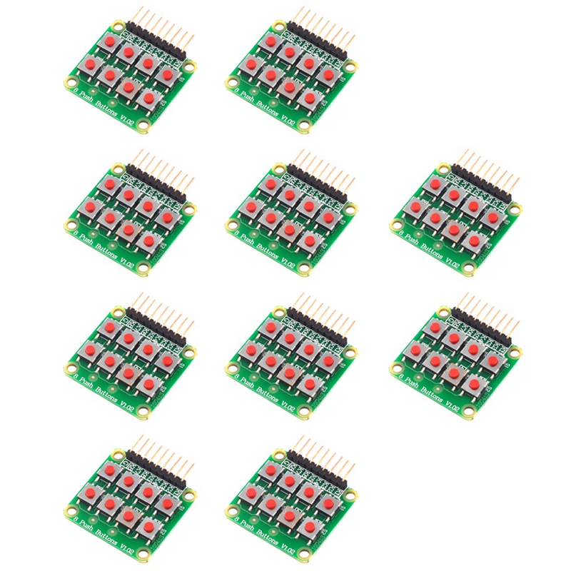 2x4 Keypad 4x2 Keypad 8 Push Buttons V100 Key Board Matrix Keyboard Button For Avr Pic 2x4
