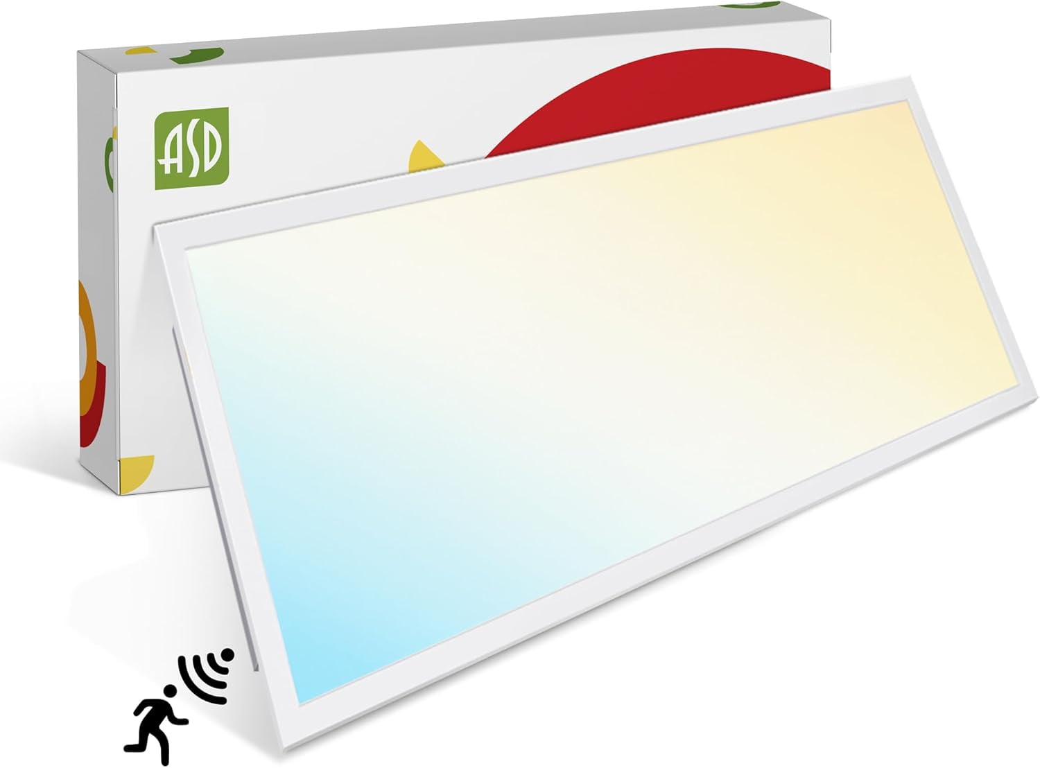 2x4 LED Flat Panel Light with Motion Sensor - 25/30/40W UL DLC | 5025LM 3500K-5000K 120-277V ...