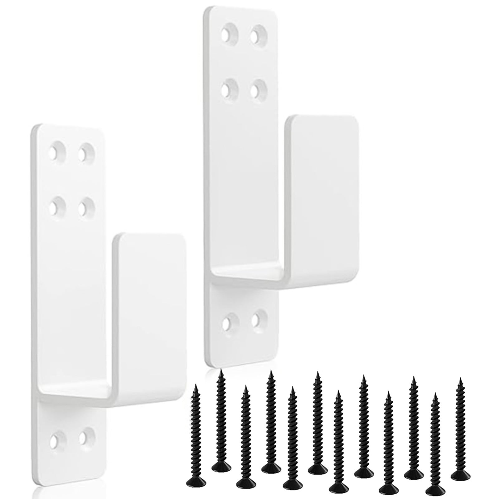 2x4 Reinforced Door Barricade Brackets for Home Security - Durable ...