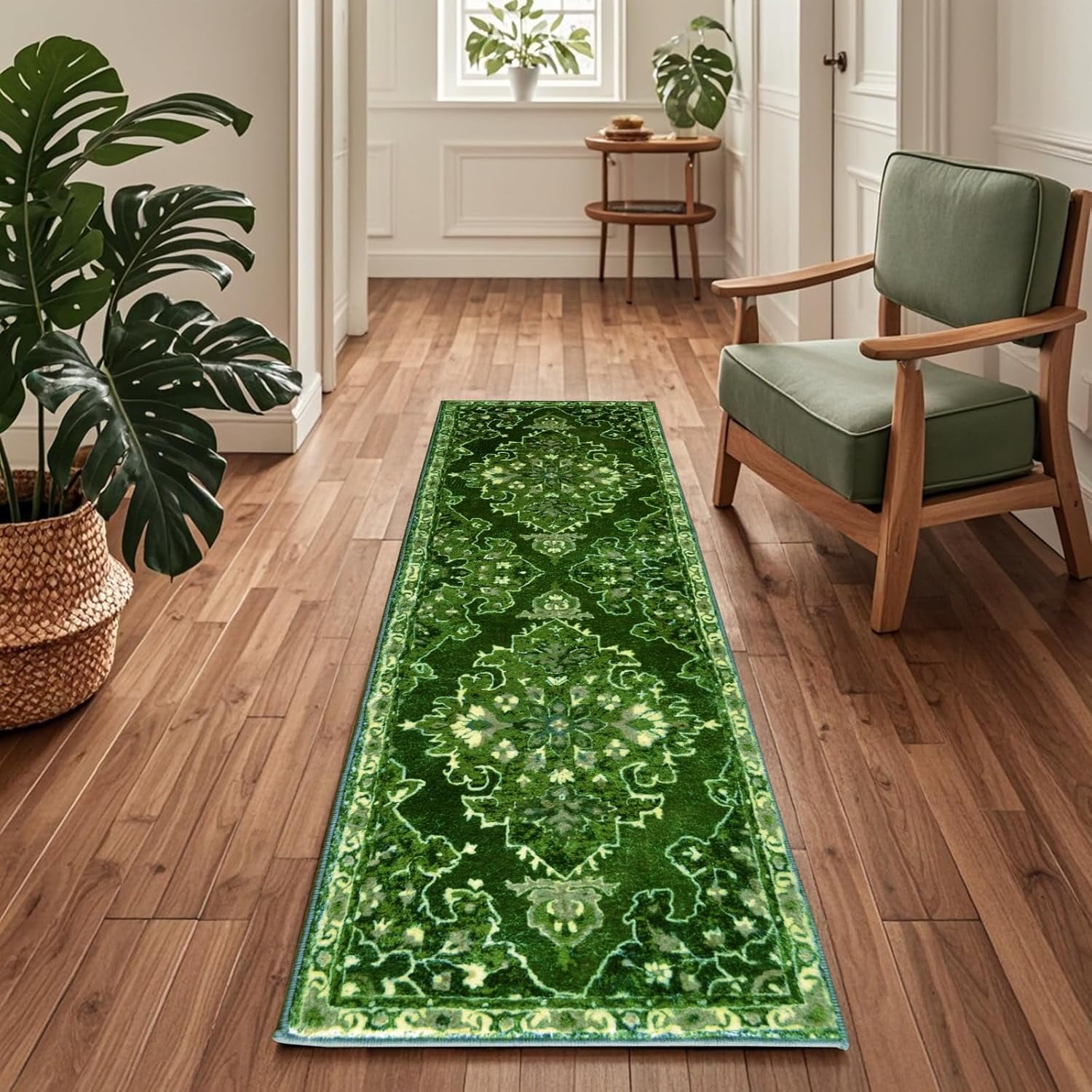 2x5.3ft Kitchen Runner Rug Boho Runner Rug Non Slip Washable Kitchen ...