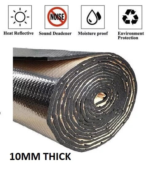 2x50 Sound Deadener Noise Proof Deadening Mat Car Heat Shield ...