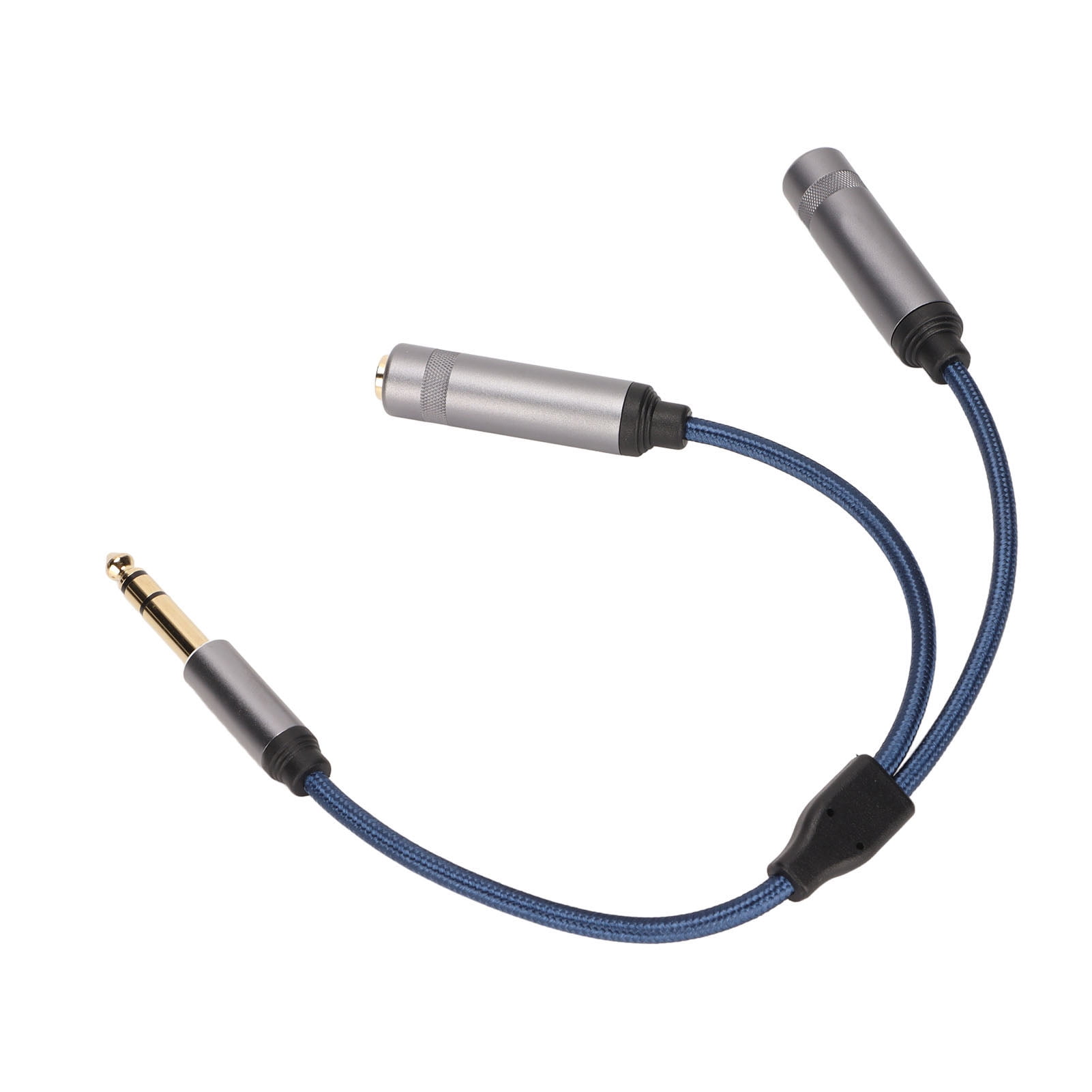 2x6.35 mm Female Replacement Audio Cord, 6.35mm Male to 2 Female ...