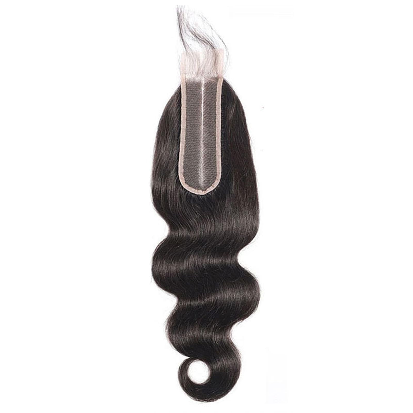 2x6 Hd Lace Closure Body Wave Brazilian Human Hair Skin-Like Invisible ...