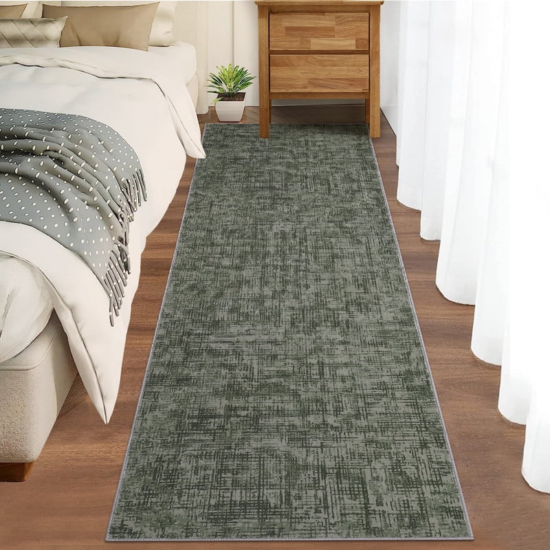 2x6 Runner Rug Washable Kitchen Modern Abstract Runner Rug for Hallway ...