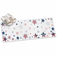 2x6 Washable Area Rugs,Memorial Day American National Flag Non-Slip ...