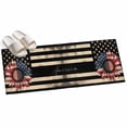 2x6 Washable Area Rugs,Sunflower American Flag Non-Slip Ultra Soft Rug ...