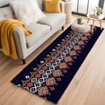 2x6 Washable Runner Rug, Aztec Non-Slip Hallway Runner for Entryway ...