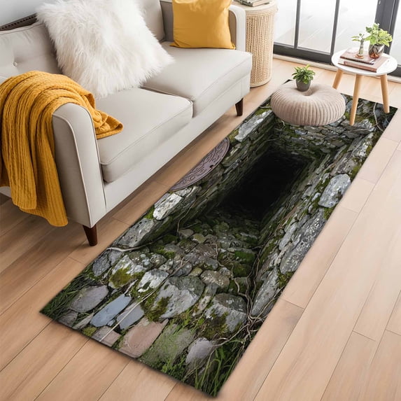 2x6 Washable Runner Rug, Dried Well Non-Slip Hallway Runner for ...