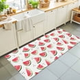 2x6 Watermelon Runner Rug for Hallway, Washable Non Slip Low Pile Soft ...