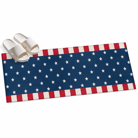 2x6ft Area Rug,American Independence Day Washable Large Rugs Soft Non ...