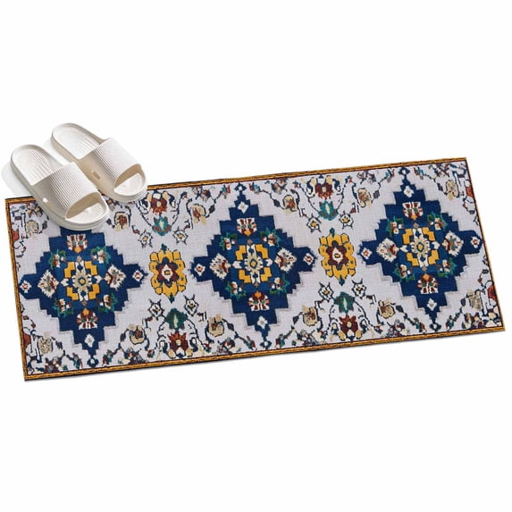 2x6ft Area Rug,Bohemian Ethnic Style Washable Large Rugs Soft Non-Slip ...